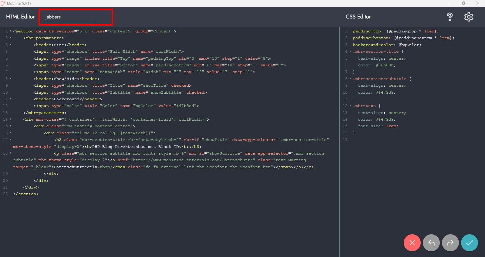 Blogeinbau Direkt Javascript Anker