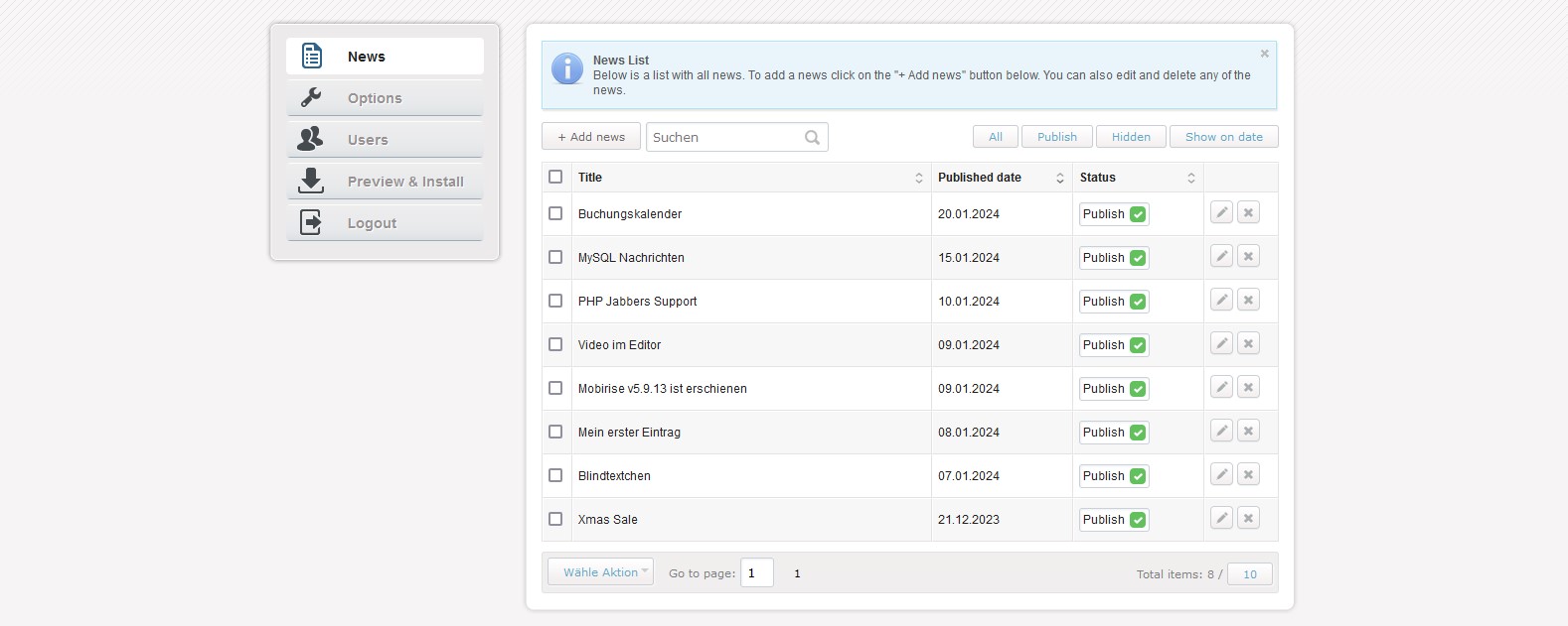 Mobirise-Tutorials - Anleitungen und Skripte von PHPJabbers