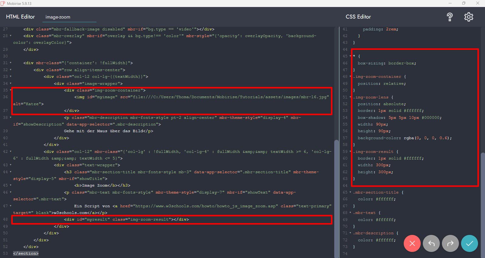 Image-Zoom mit jQuery